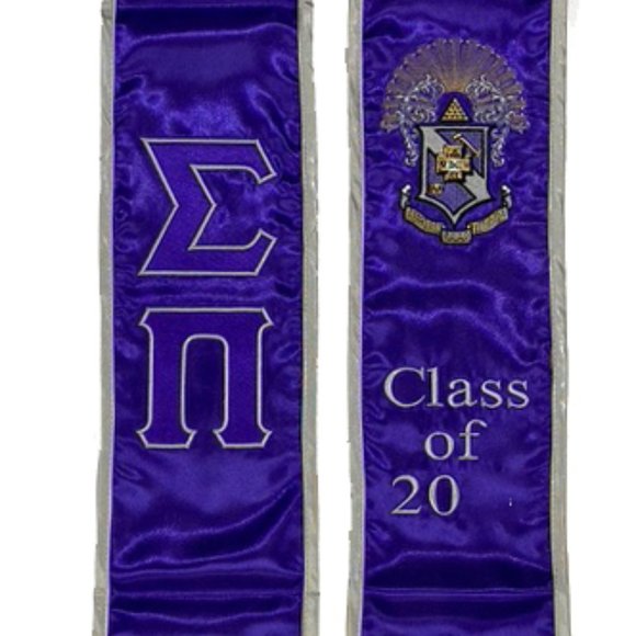 The Press | Accessories | Sigma Pi Class Of 225 Graduation Stole Sash ...